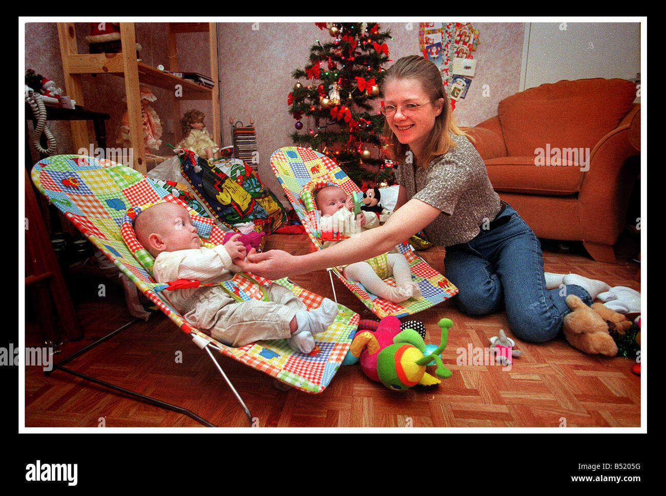 SANDRA BEVERIDGE December 2000 WITH TWINS EDWARD BEVERIDGE CHLOE ...