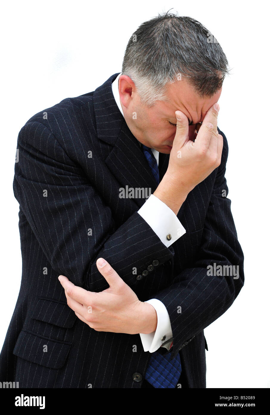 A stressed out businessman. Picture by Patrick Steel patricksteel Stock ...