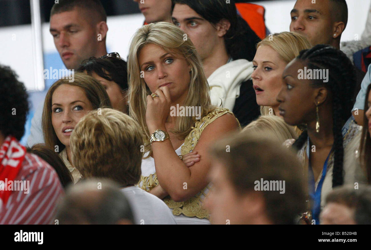 wags sad after Champs league final in Athens NICOLA GARRAGHER ALEX ...