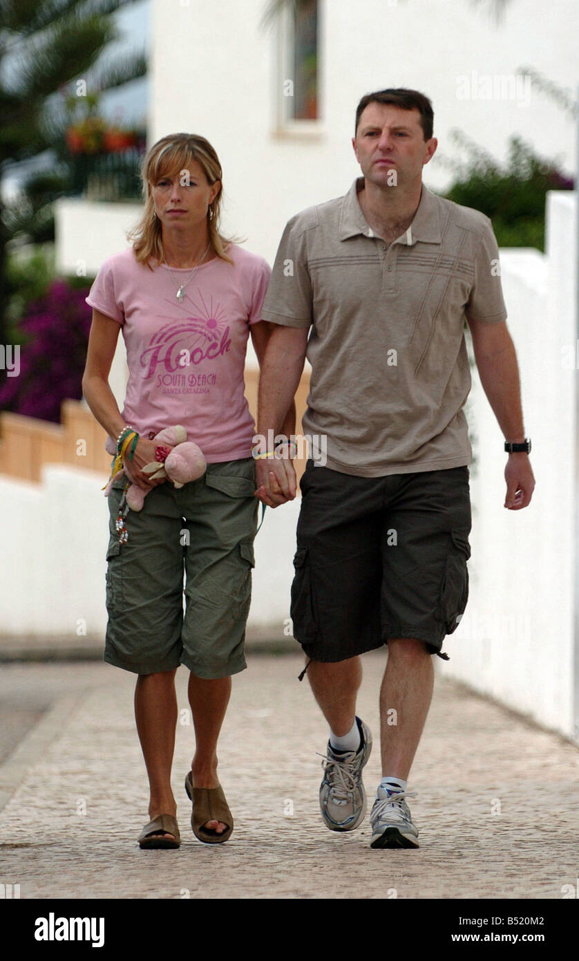 O.P.S. Gerry and Kate McCann, parents of missing Madeleine, pictured ...