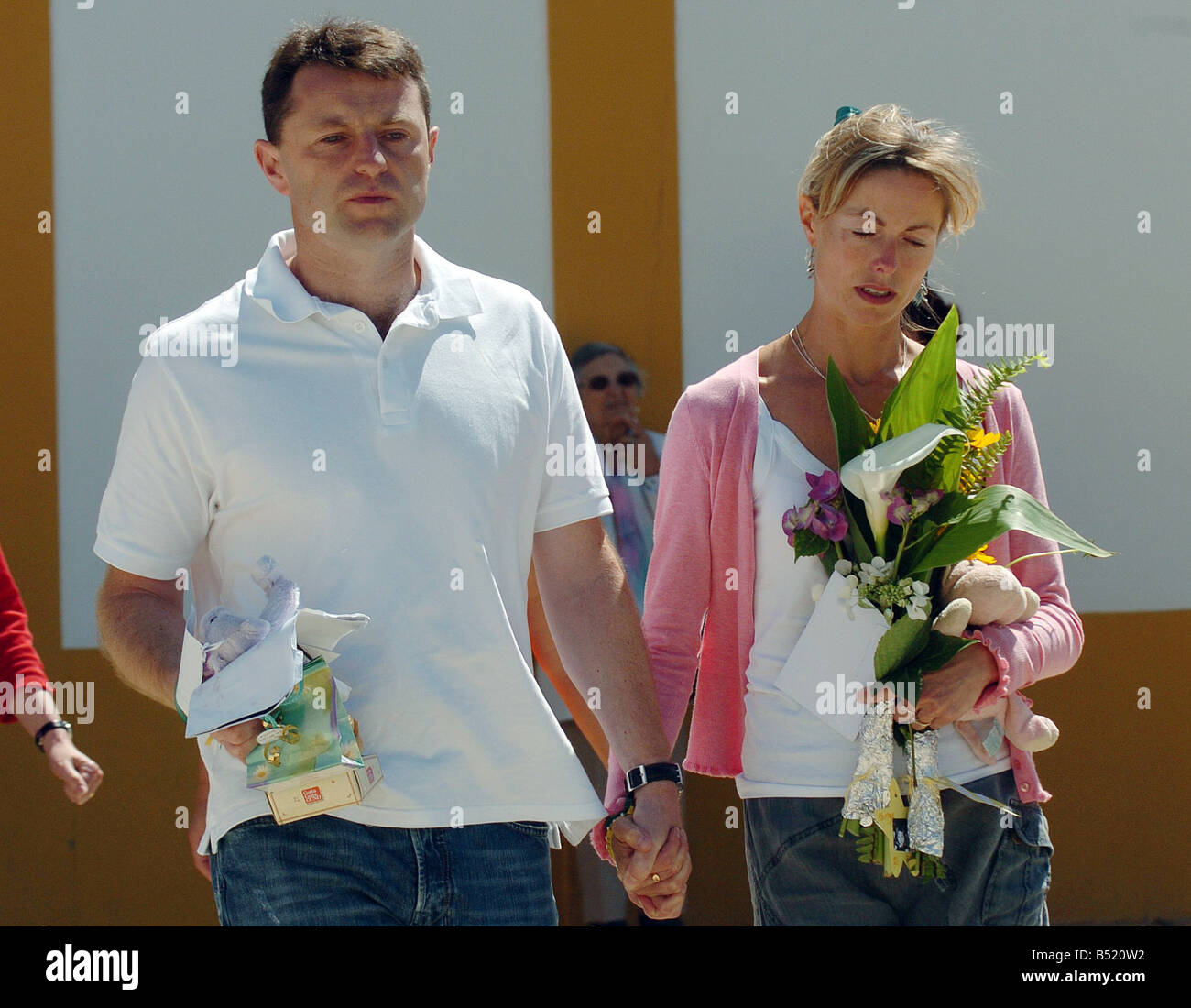 O.P.S. Gerry and Kate McCann, parents of missing Madeleine, pictured ...