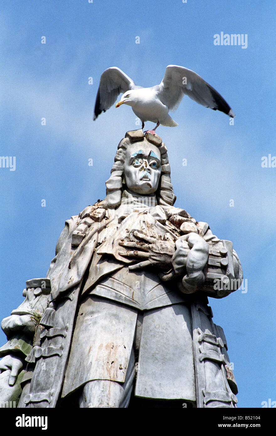 Statue William Orange Brixham Devon High Resolution Stock Photography ...