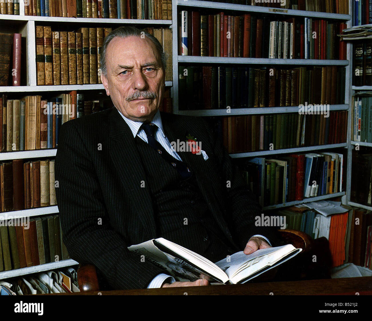 Enoch Powell former Conservative MP Dbase Mirrorpix Stock Photo - Alamy