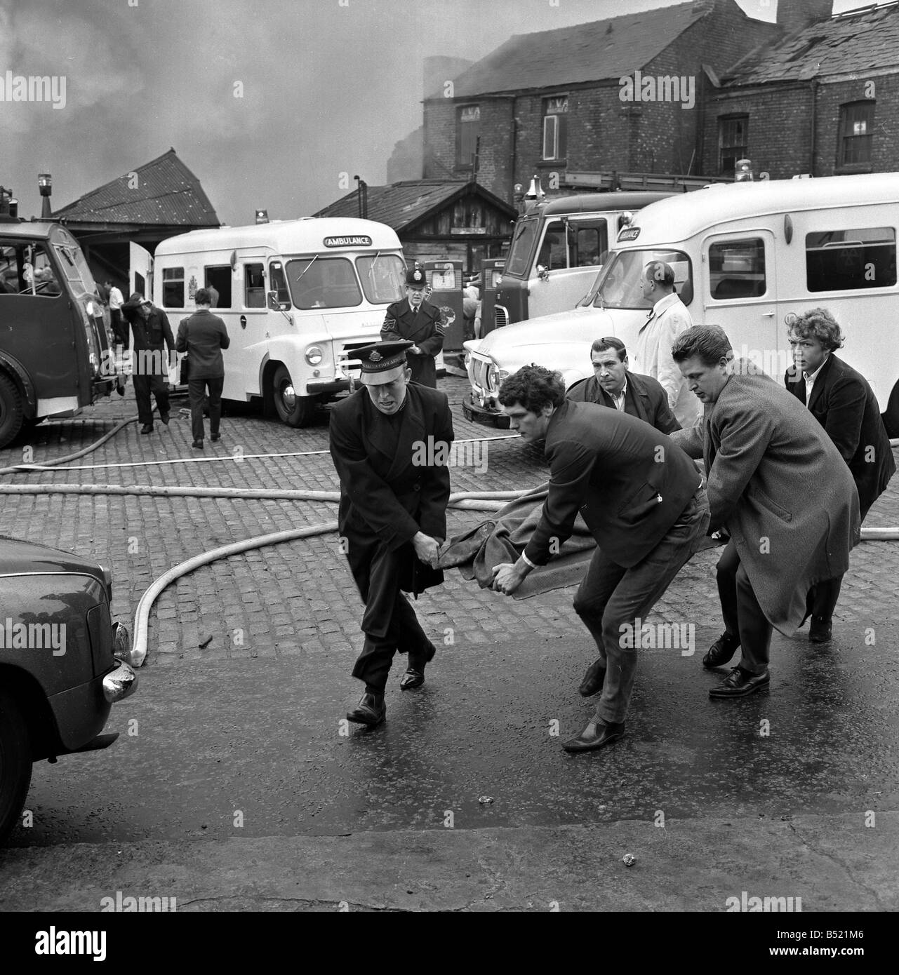 The Stockport air disaster June 1967 72 passengers and crew were killed ...