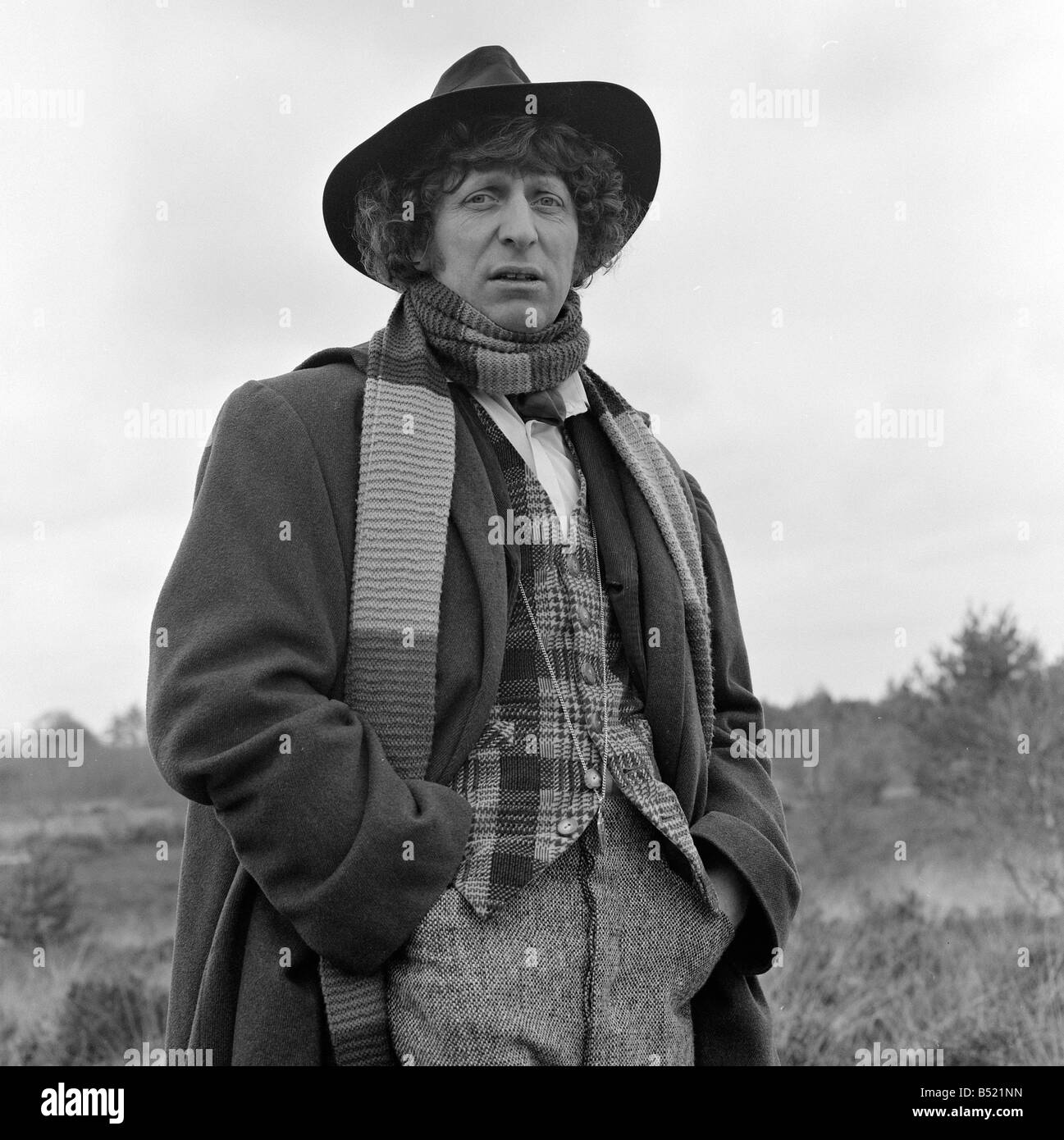 Tom Baker as Doctor Who Circa 1975 Rev 3747 Stock Photo - Alamy