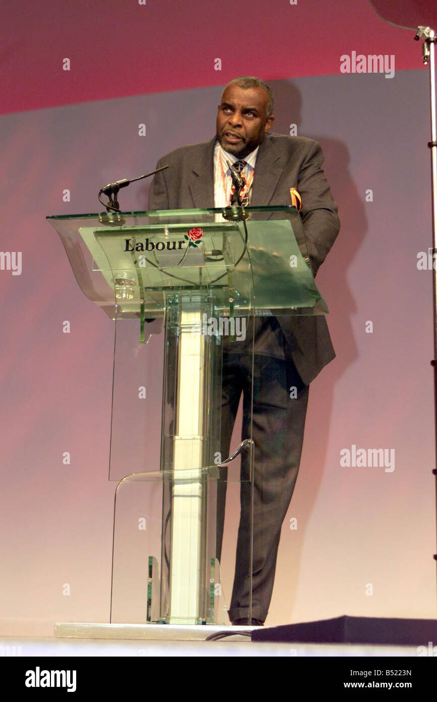 Neville Lawrence father of Stephen Lawrence September 1999 speaking at ...