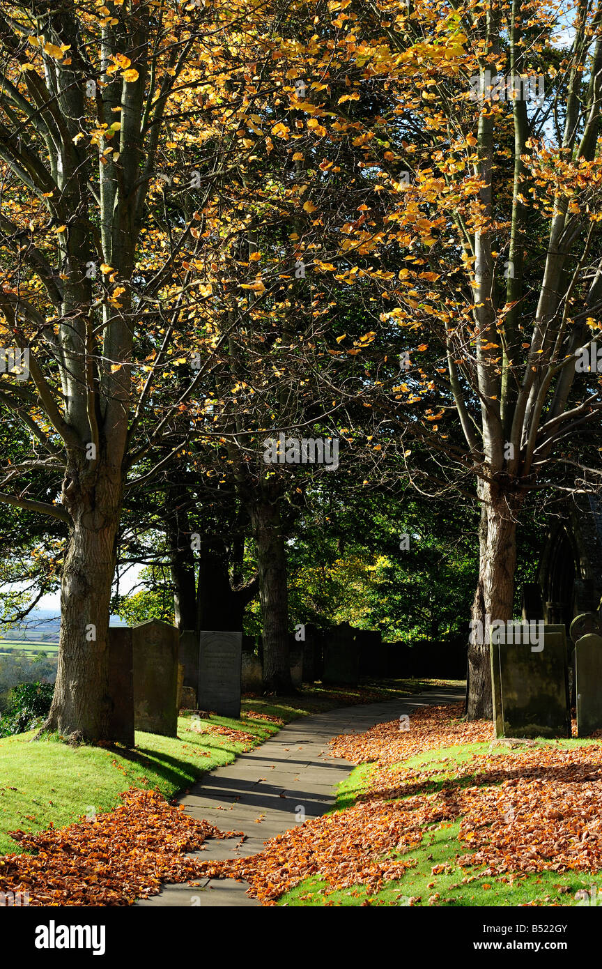 Fall churchyard hi-res stock photography and images - Alamy