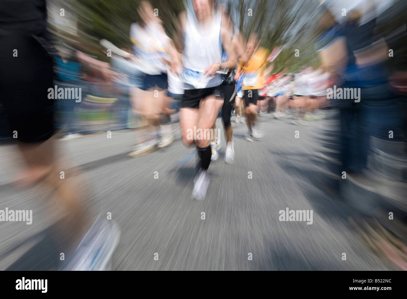 Marathon racer hi-res stock photography and images - Alamy