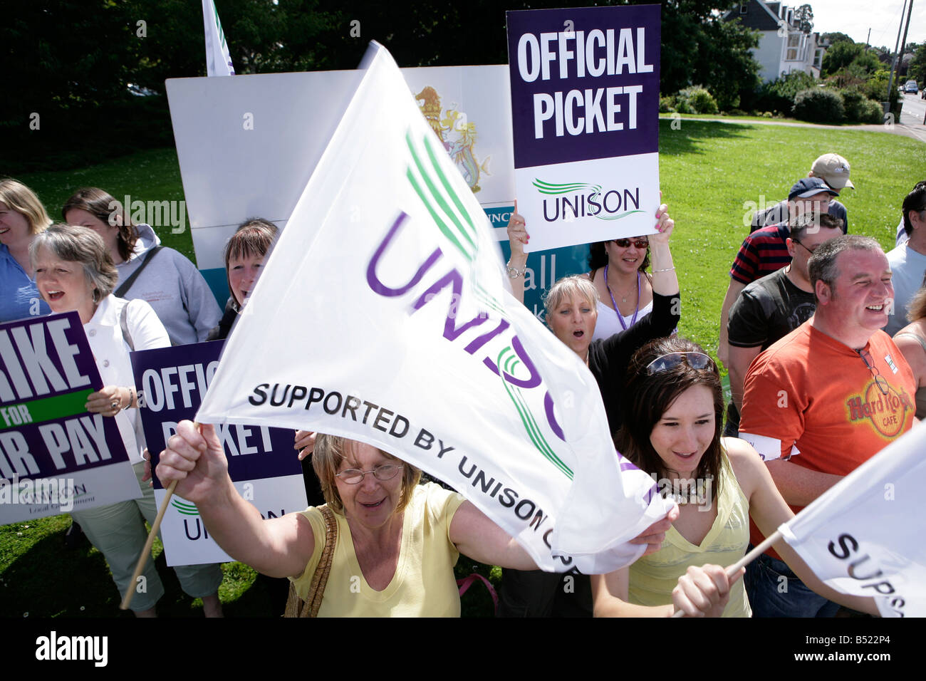 Unison flag hi-res stock photography and images - Alamy
