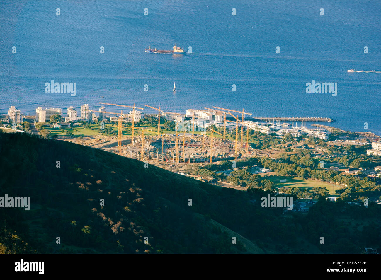Greenpoint Stadium Construction, Cape Town Stock Photo - Alamy