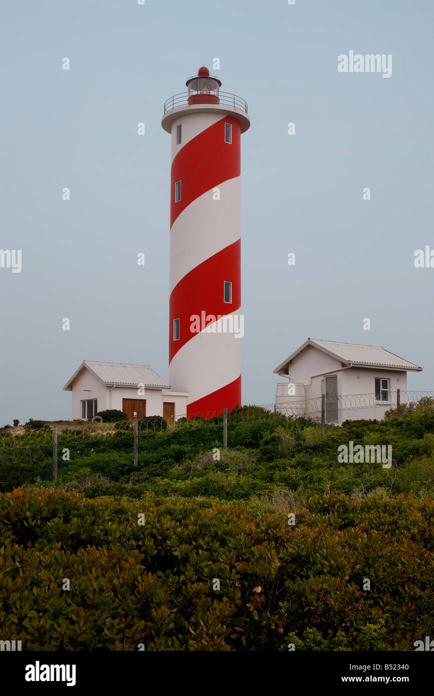 Ystervark lighthouse ystervarkpunt south africa hi-res stock ...