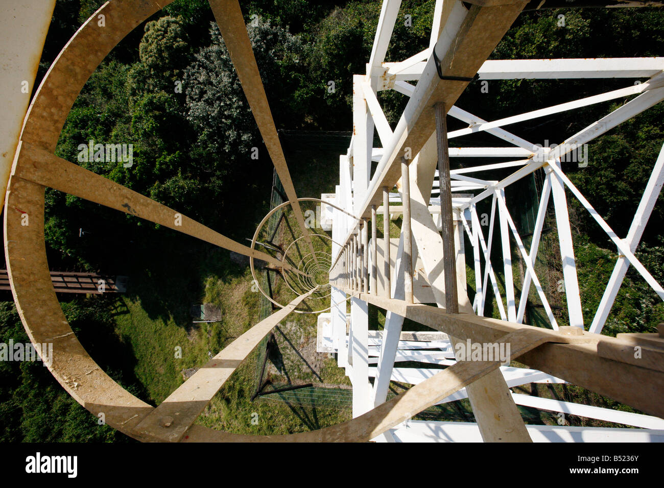 M'Bashee Lighthouse, South Africa Stock Photo - Alamy