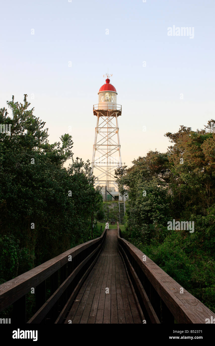 M'Bashee Lighthouse, South Africa Stock Photo - Alamy