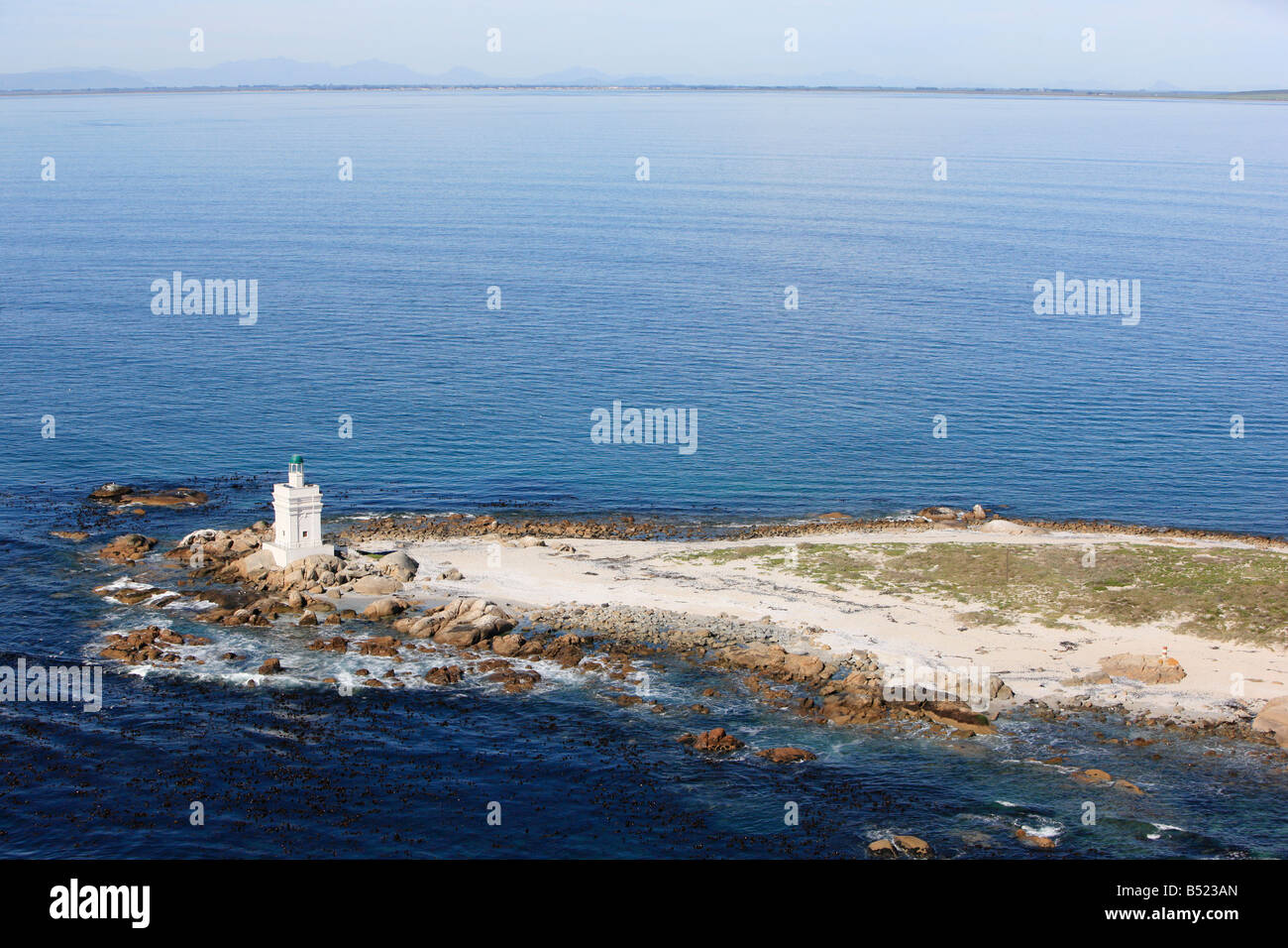Stompneuspunt Lighthouse, South Africa Stock Photo - Alamy