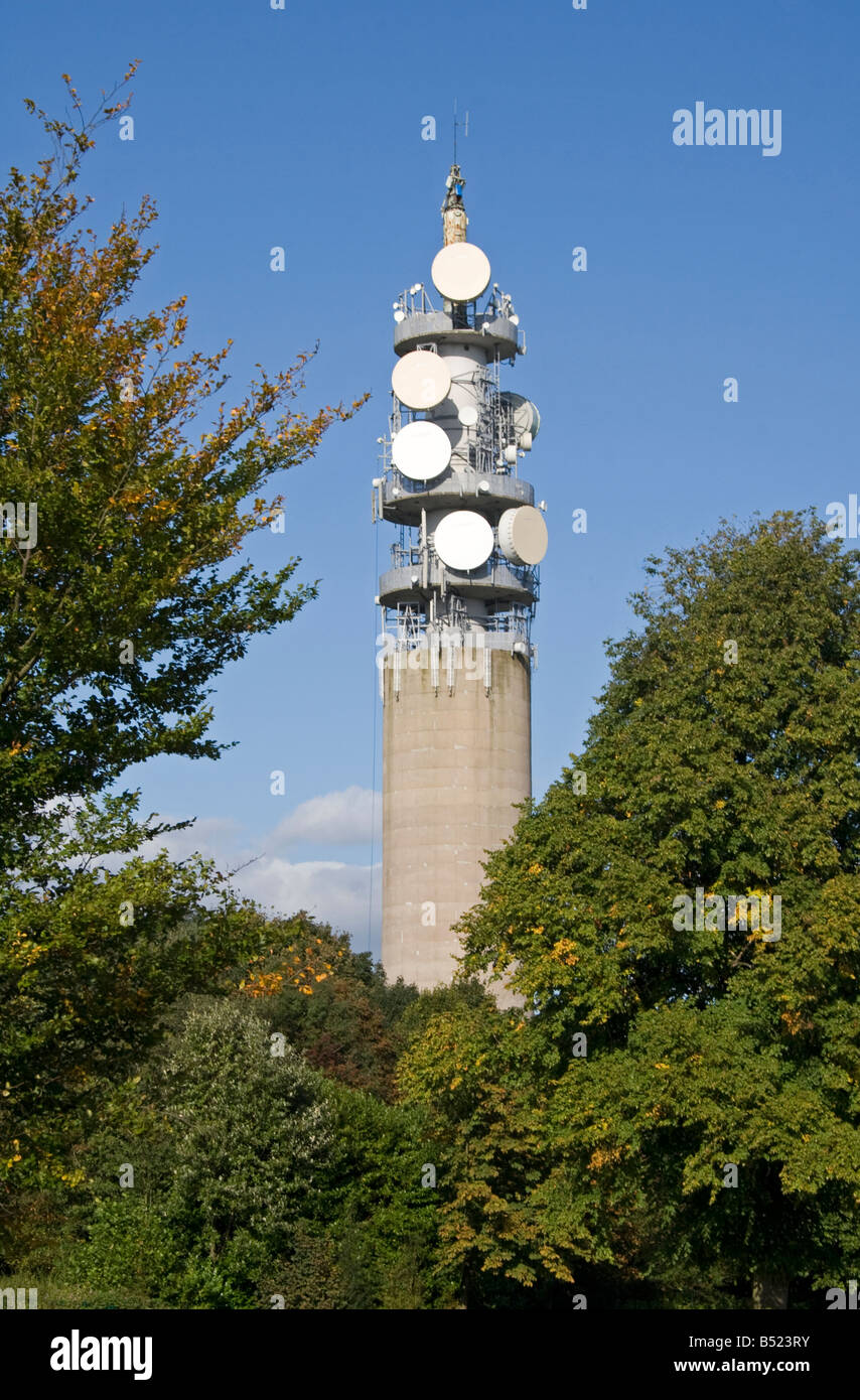 Heaton Park BT Tower, Manchester, UK Stock Photo - Alamy