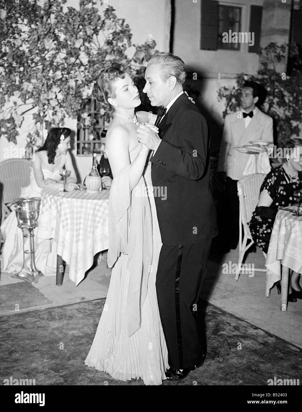 Film George Raft and Coleen gray in tango scene from film "I'll Get You ...