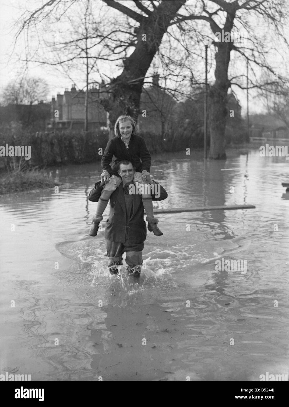Summer floods Black and White Stock Photos & Images - Alamy