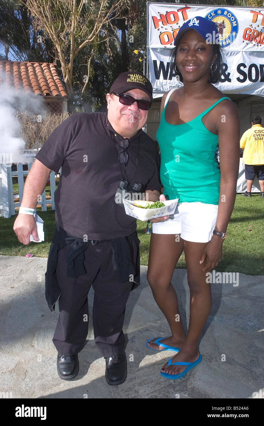 Coachella music festival in Californa.;Hollywood actor Danny De Vito ...