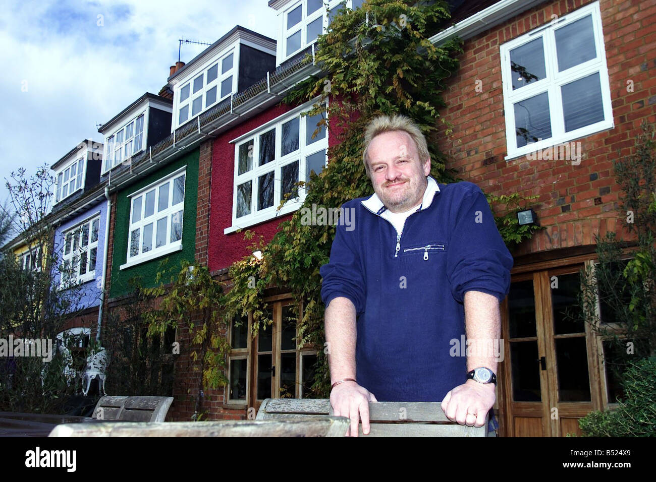 Television chef Anthony Worrall Thompson in his house in Shiplake on ...
