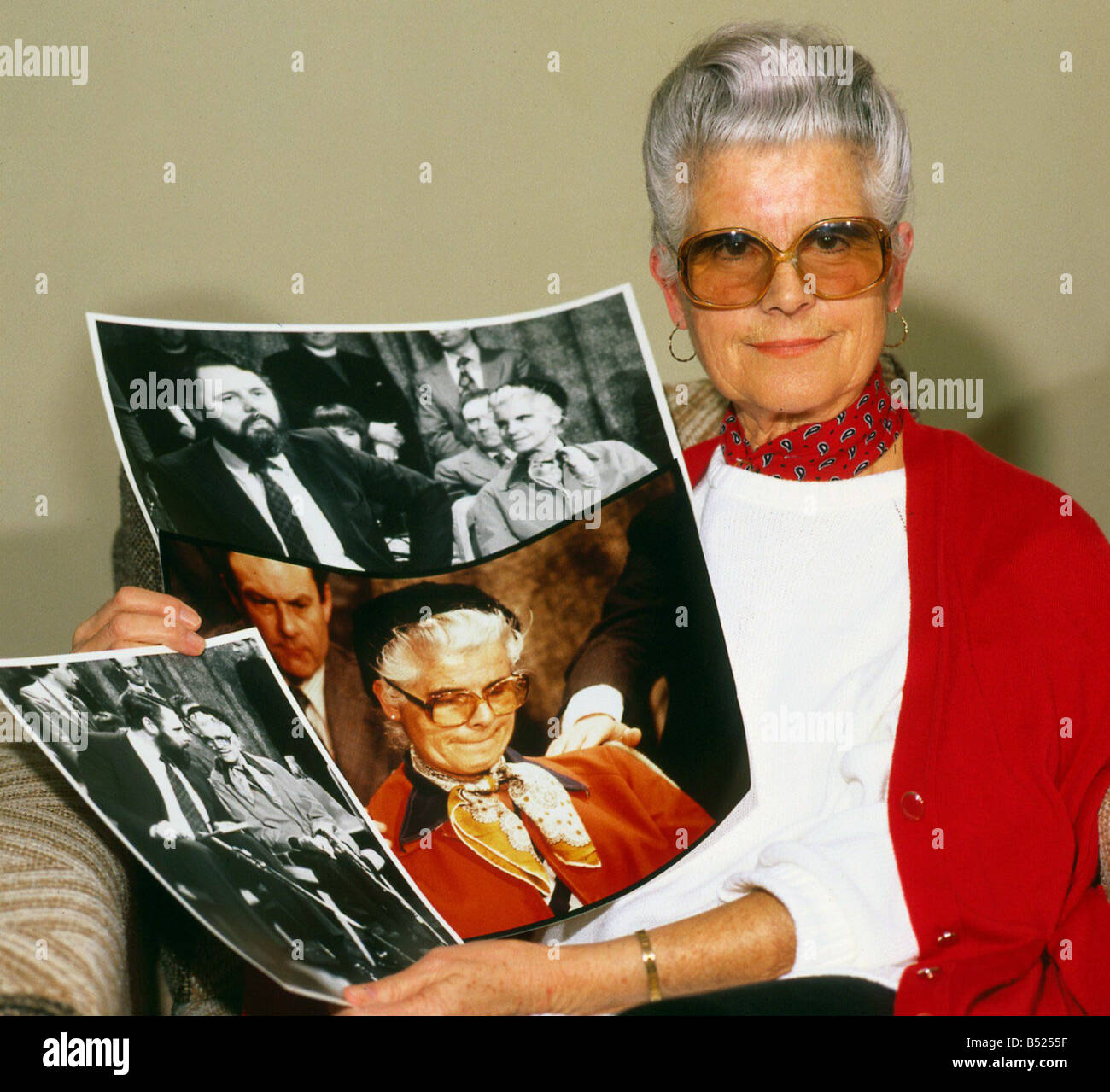 Jean Waddell former Iranian hostage January 1981 Stock Photo - Alamy