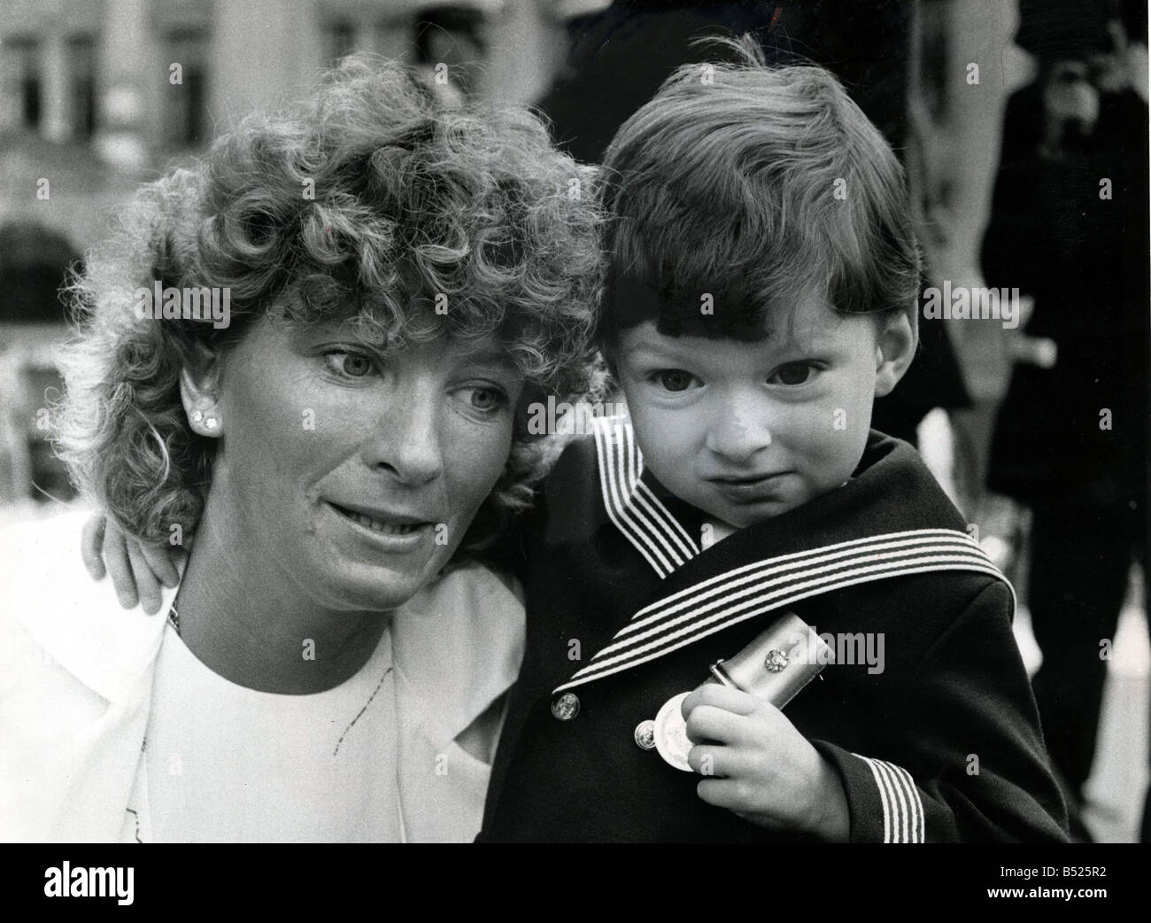Falklands Memorial service at St.Pauls;Jean Stroud, whose husband was ...