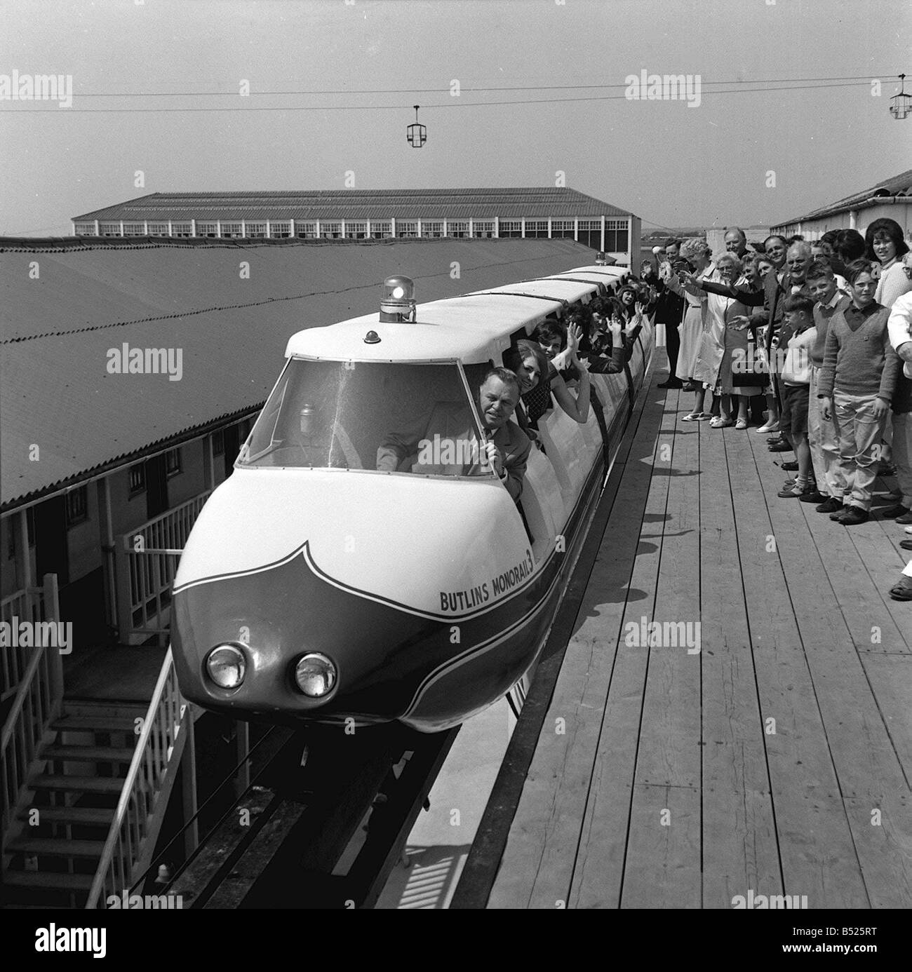 Britain monorail Black and White Stock Photos & Images - Alamy
