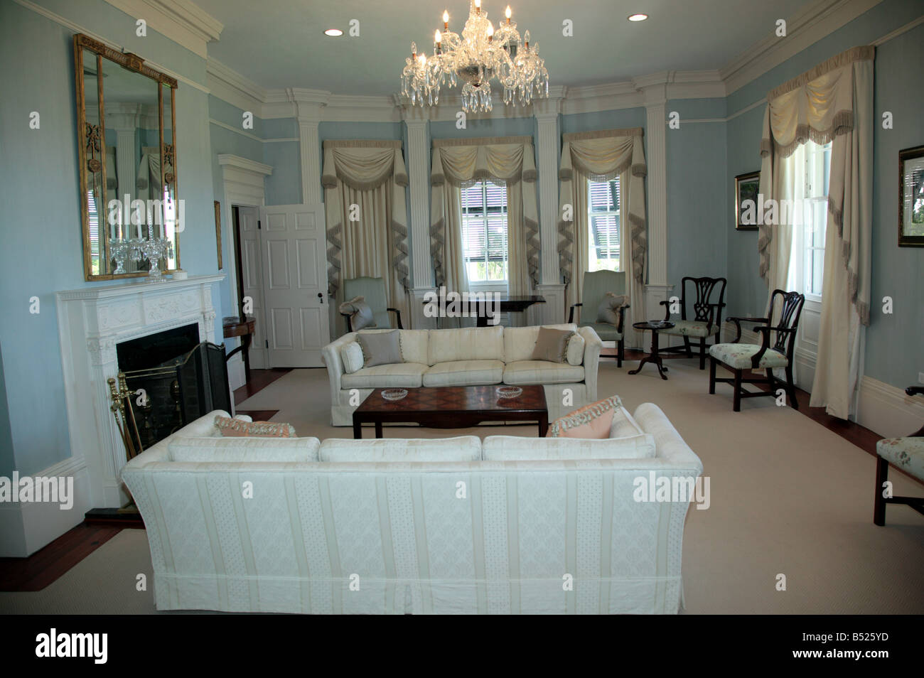 Georgian drawing room hi-res stock photography and images - Alamy