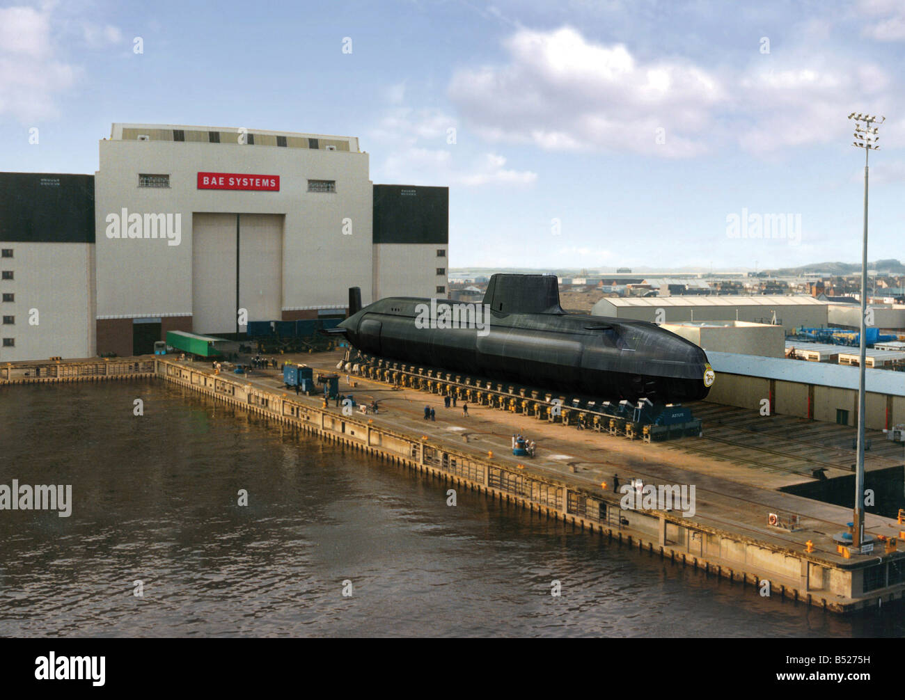 Camilla Duchess of Cornwall at the naming and roll out ceremony for new ...