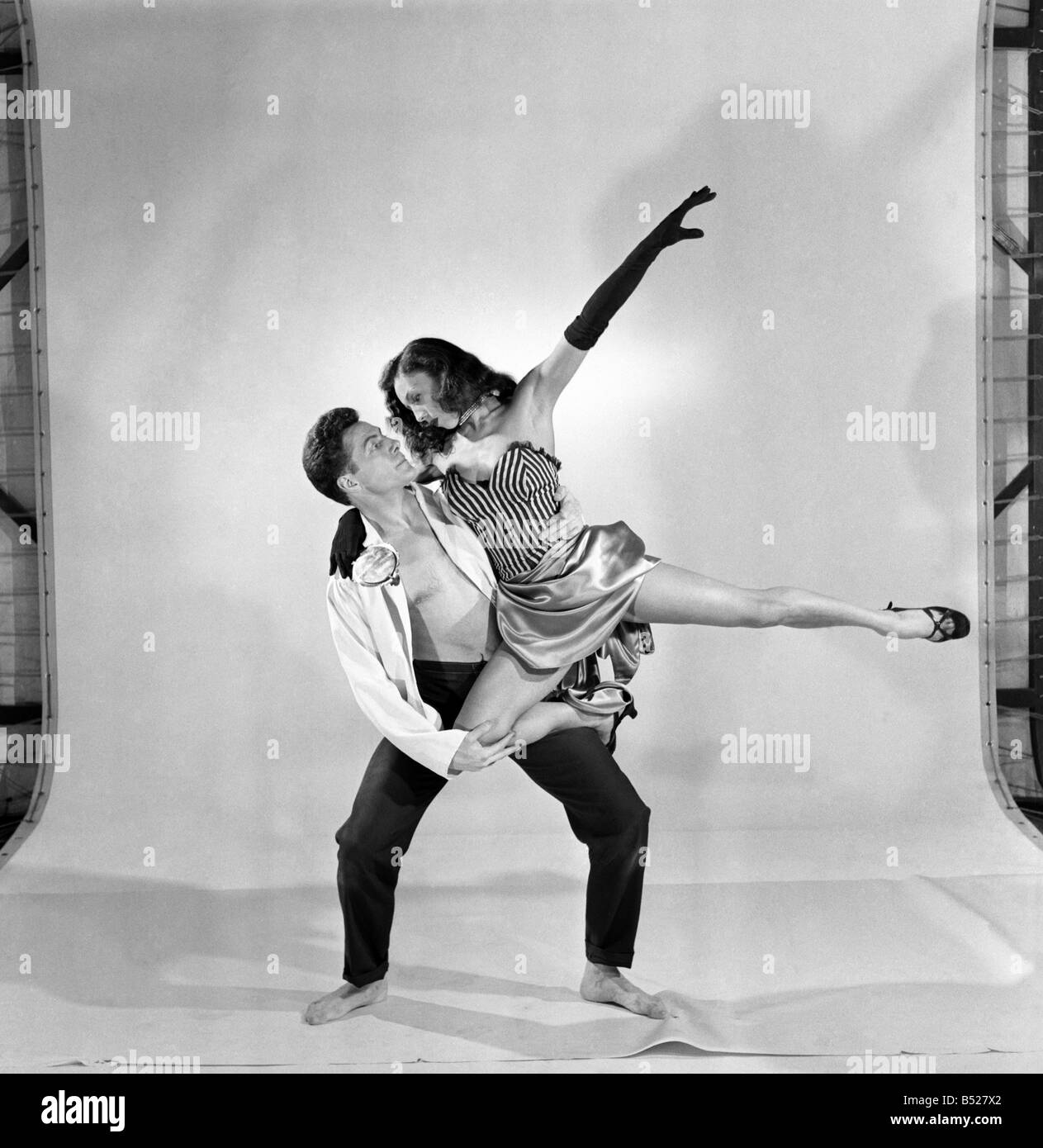 David Dulak and partner seen here dancing at the eve night club. March ...