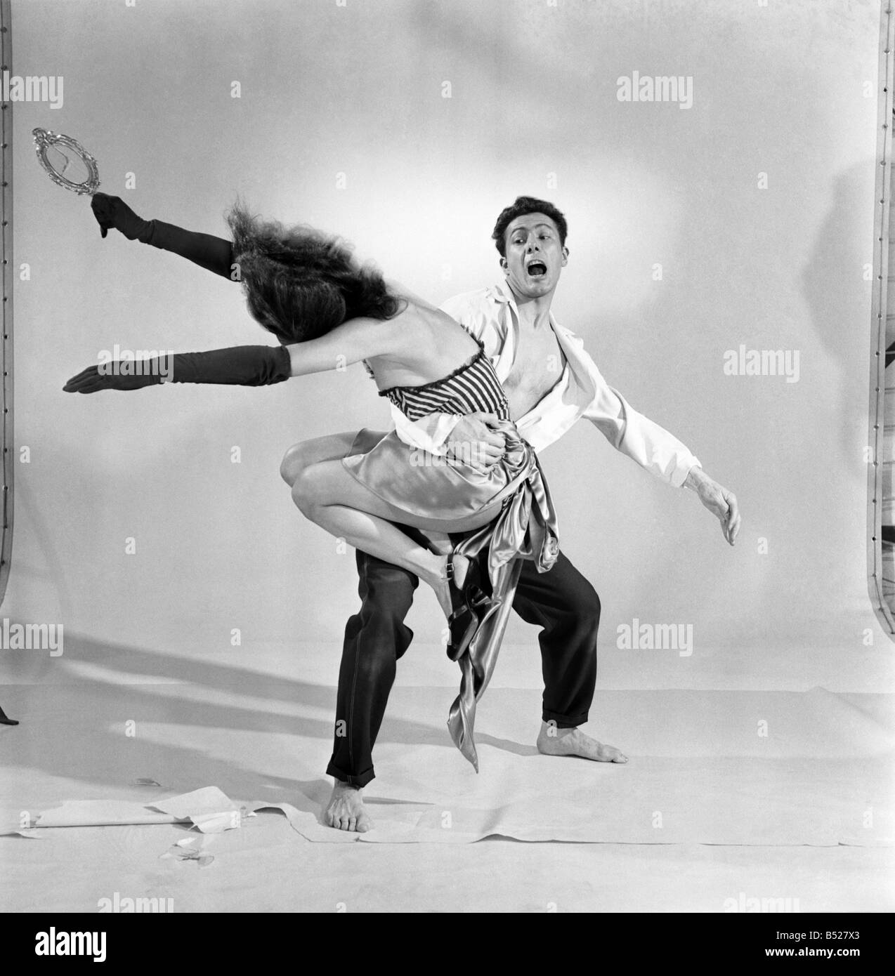 David Dulak and partner seen here dancing at the eve night club. March ...