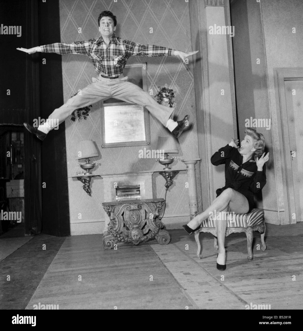 Human catapult hi-res stock photography and images - Alamy