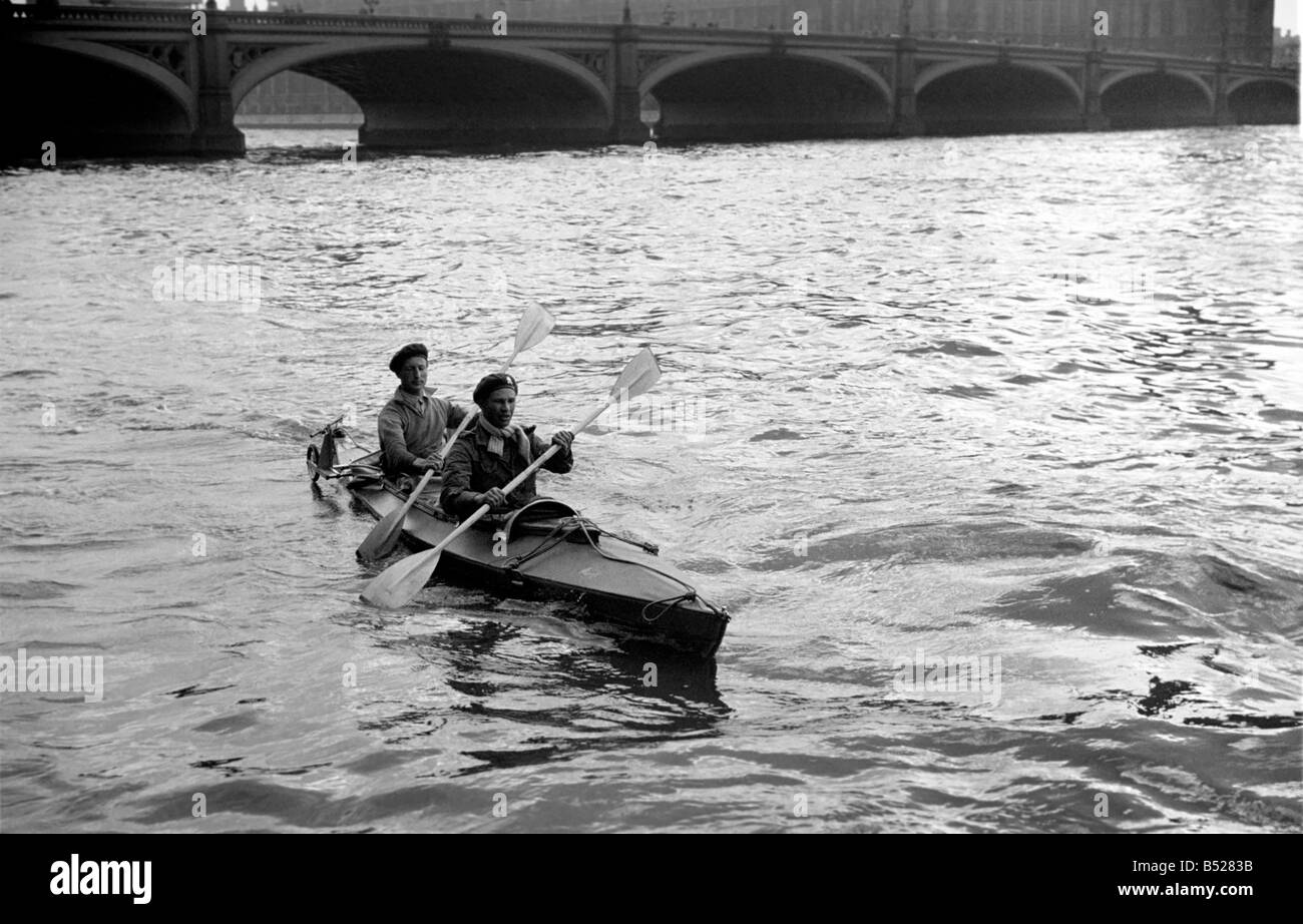 Devizes to Westminster Canoe Race. Touching the stone steps of New ...