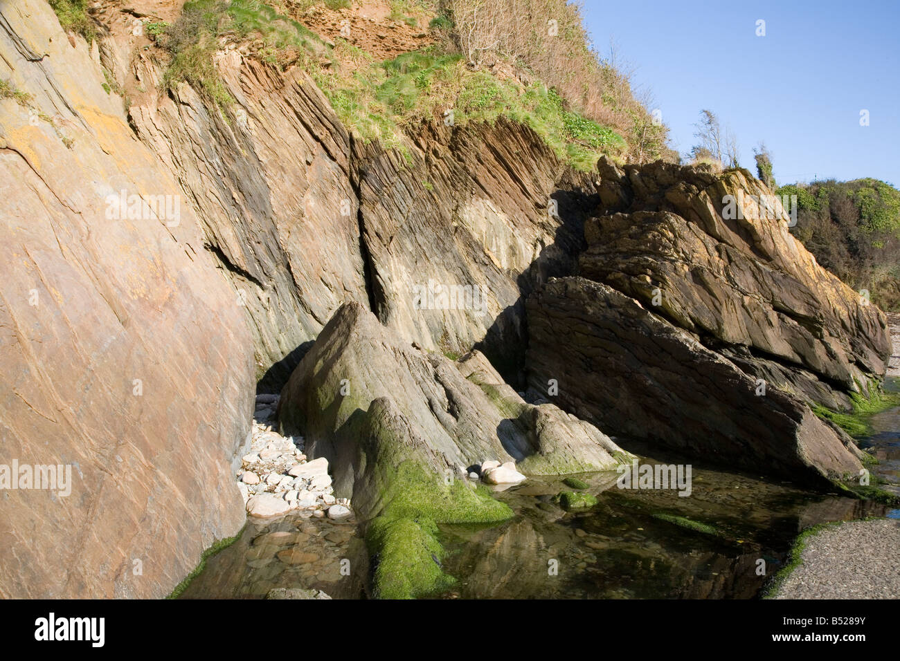 Combe martin landscape hi-res stock photography and images - Alamy