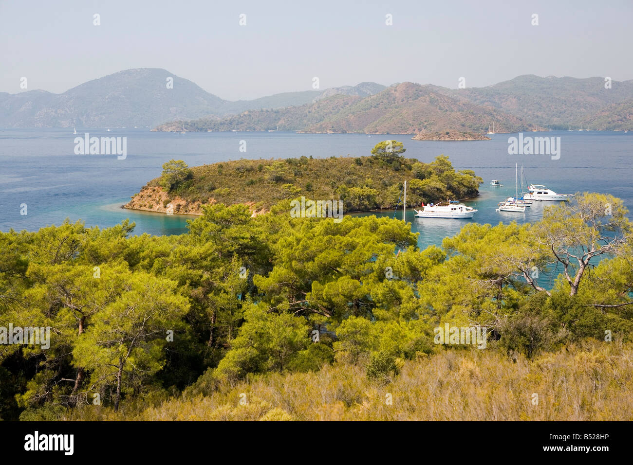 12 Islands boat excusion from Dalyan Turkey Stock Photo - Alamy