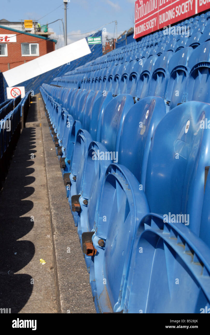 Blue seating hi-res stock photography and images - Alamy