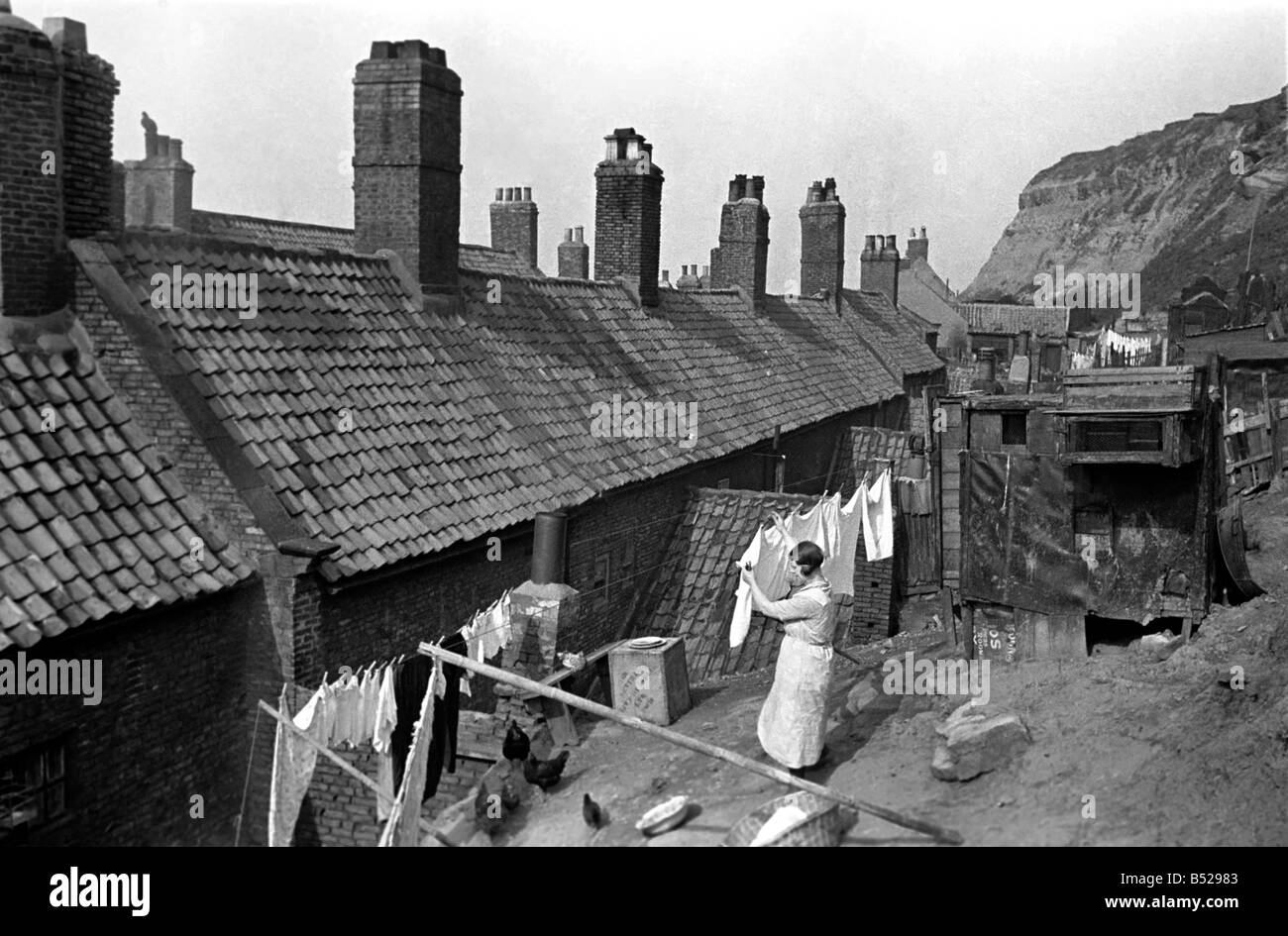 General Scenes of Yorkshire Villages and their residents Aug. 1936 ...