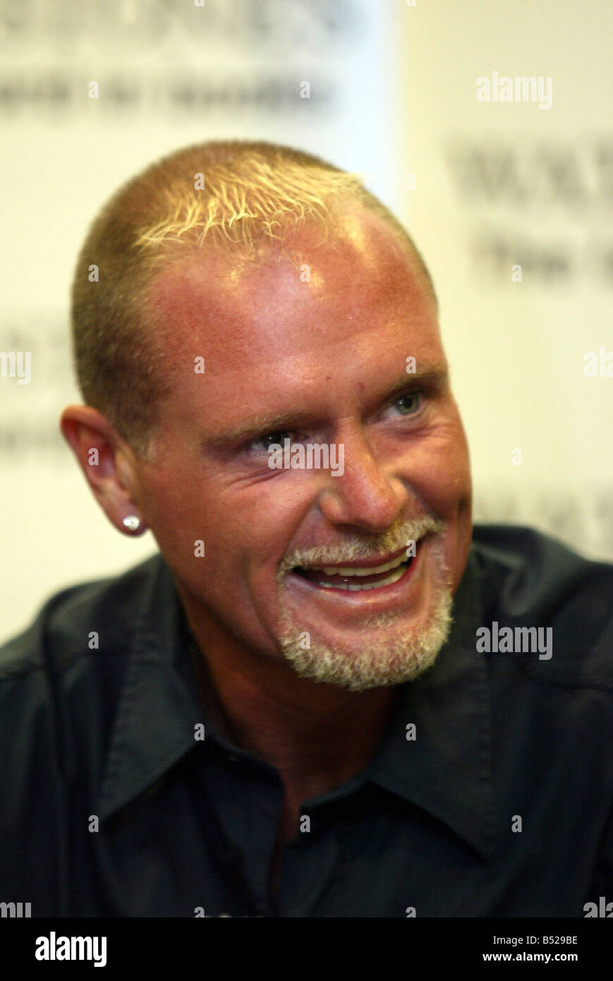 Paul Gascoigne Gazza at his book signing at Waterstones in Newcastle ...