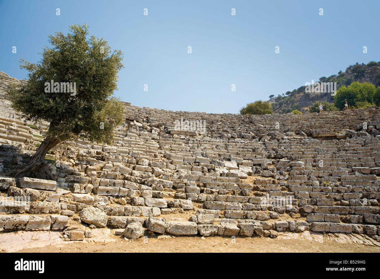 The Ruins of Kaunos Dalyan Turkey Stock Photo - Alamy