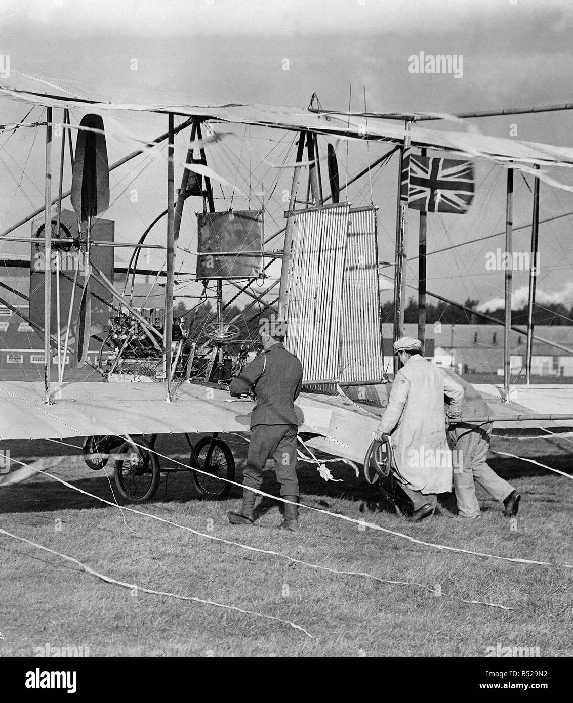 Samuel Cody January 1909 British Army aeroplane no 1 trials at ...
