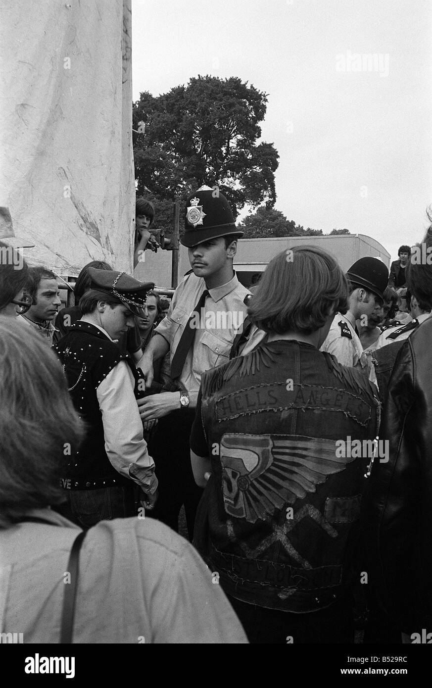 Hells angels london Black and White Stock Photos & Images - Alamy