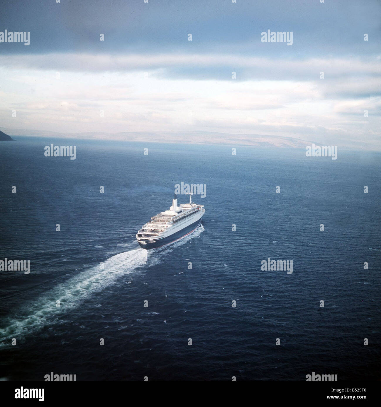 Ships Shipping Queen Elizabeth II November 1968 The QE2 Liner Trials on ...