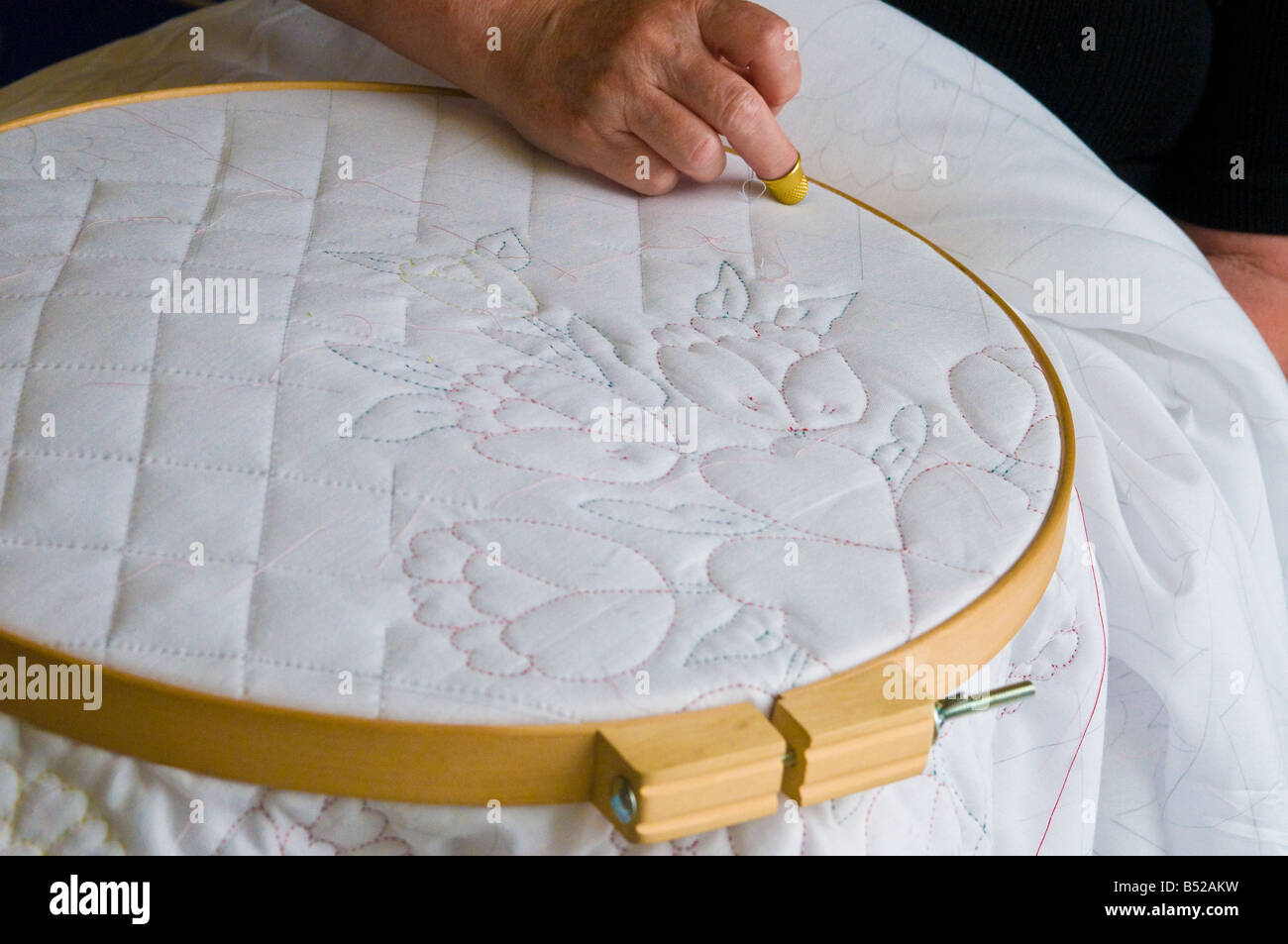 Embroidery pattern close up hi-res stock photography and images - Alamy