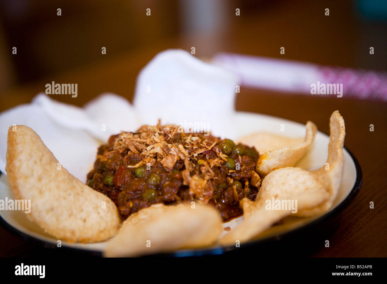 An oriental dish made from rare breed beef Stock Photo - Alamy