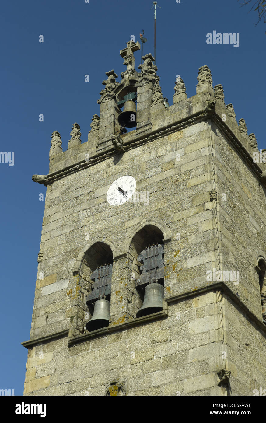 Clock Tower Church Spain Stock Photos & Clock Tower Church Spain Stock ...