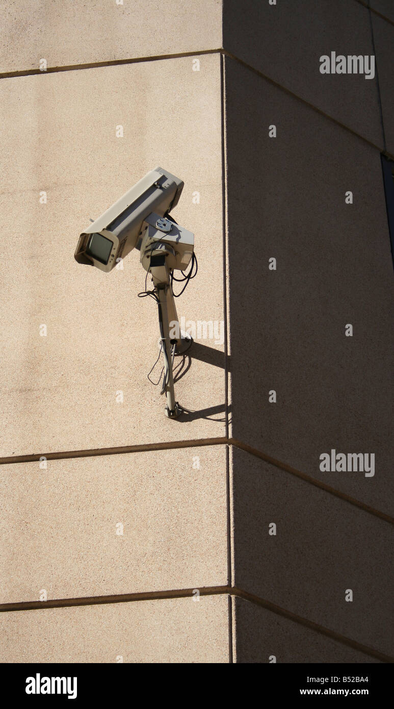 wall mounted CCTV camera Stock Photo - Alamy