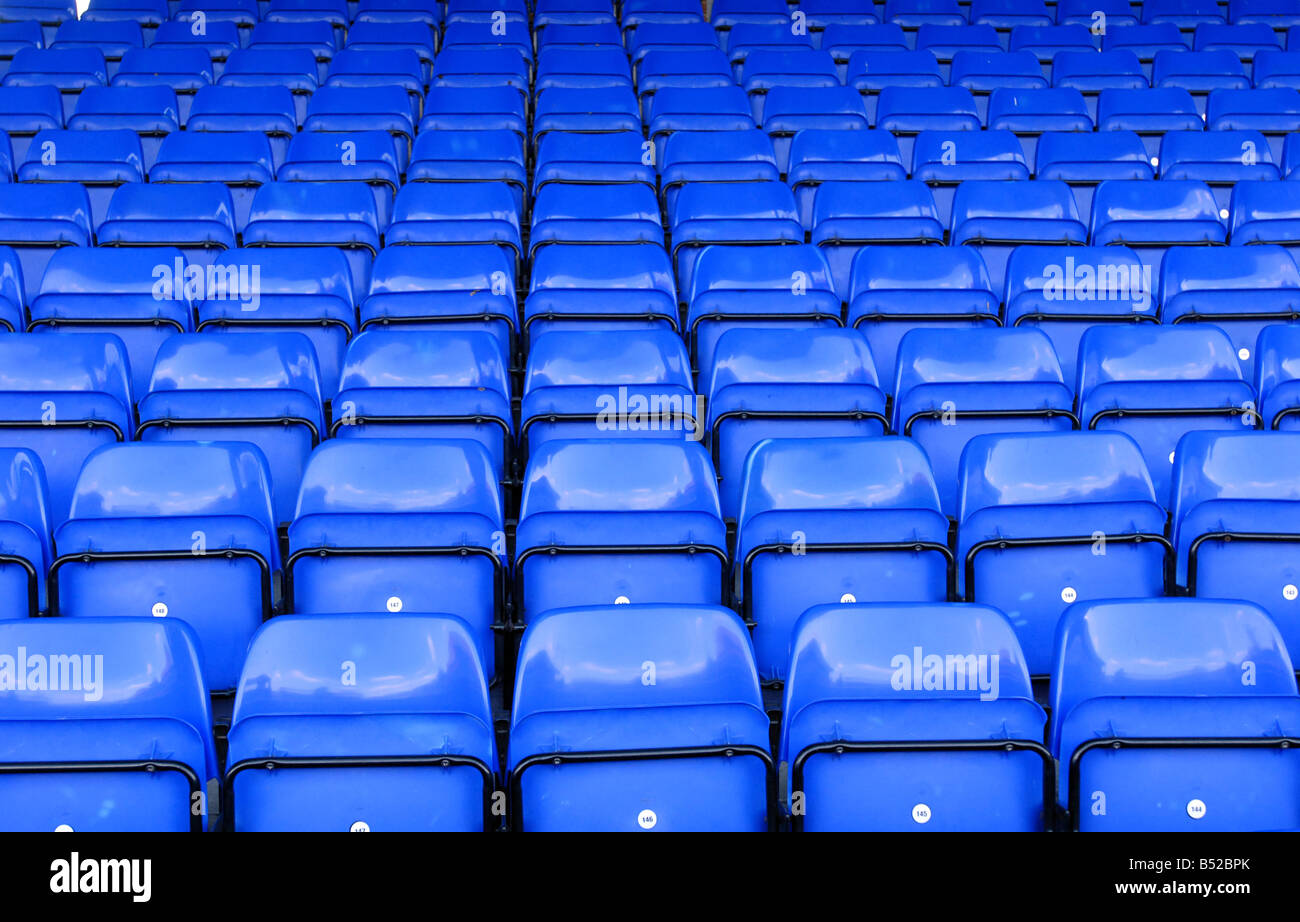 Blue seating hi-res stock photography and images - Alamy
