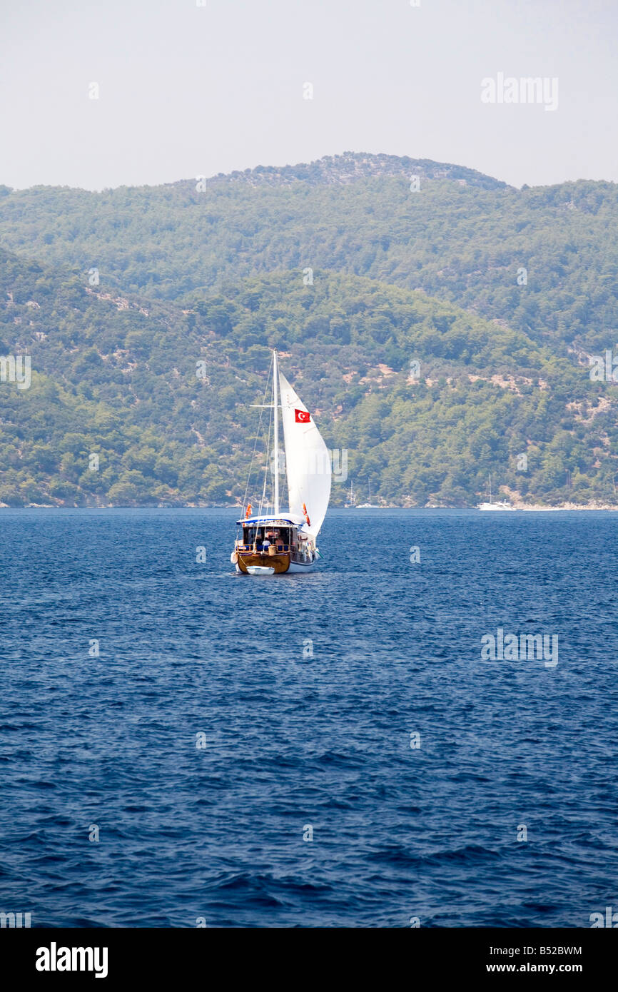 12 Islands boat excusion from Dalyan Turkey Stock Photo - Alamy