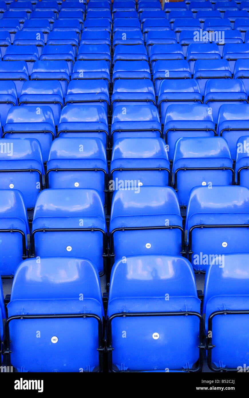 Blue seats hi-res stock photography and images - Alamy