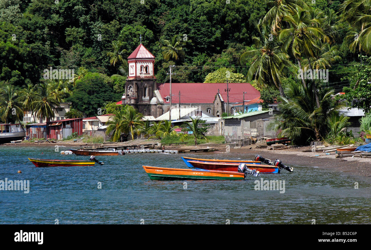 Dominica soufriere bay beach hi-res stock photography and images - Alamy