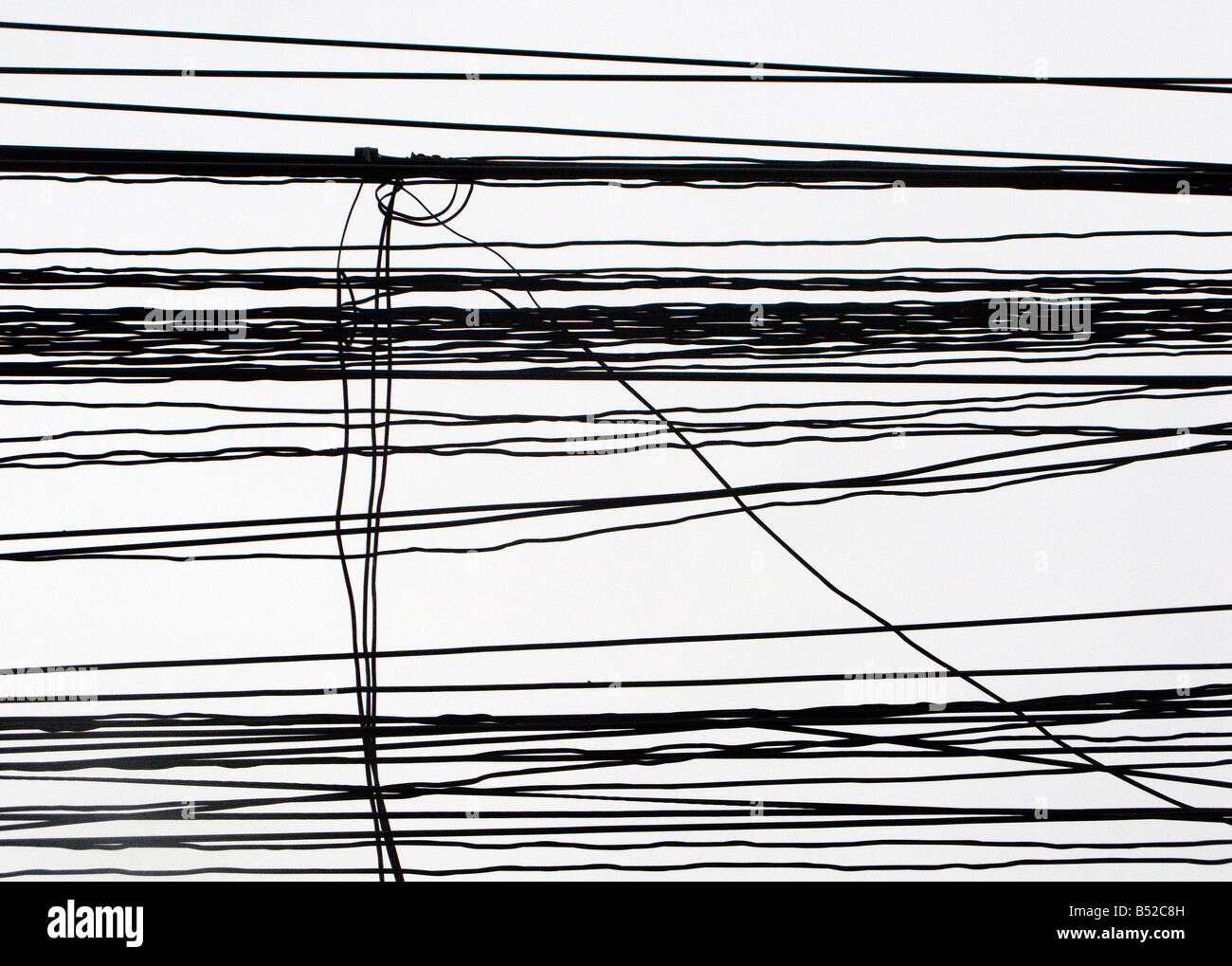 Abstract electric cables hi-res stock photography and images - Alamy